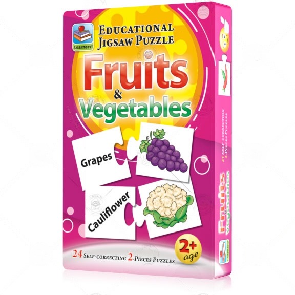 Buy Now Fruits & Vegetables Educational Jigsaw Puzzles