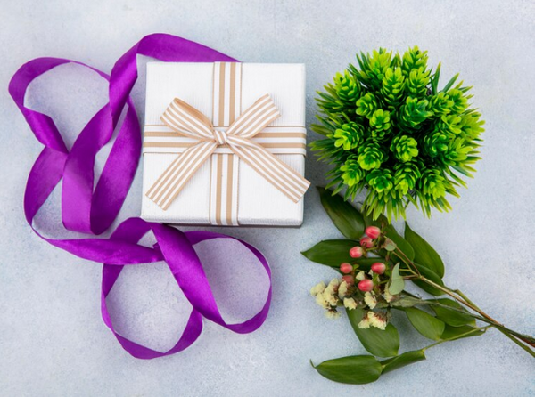 How to Decorate Gift Boxes with Ribbon Flowers Easily