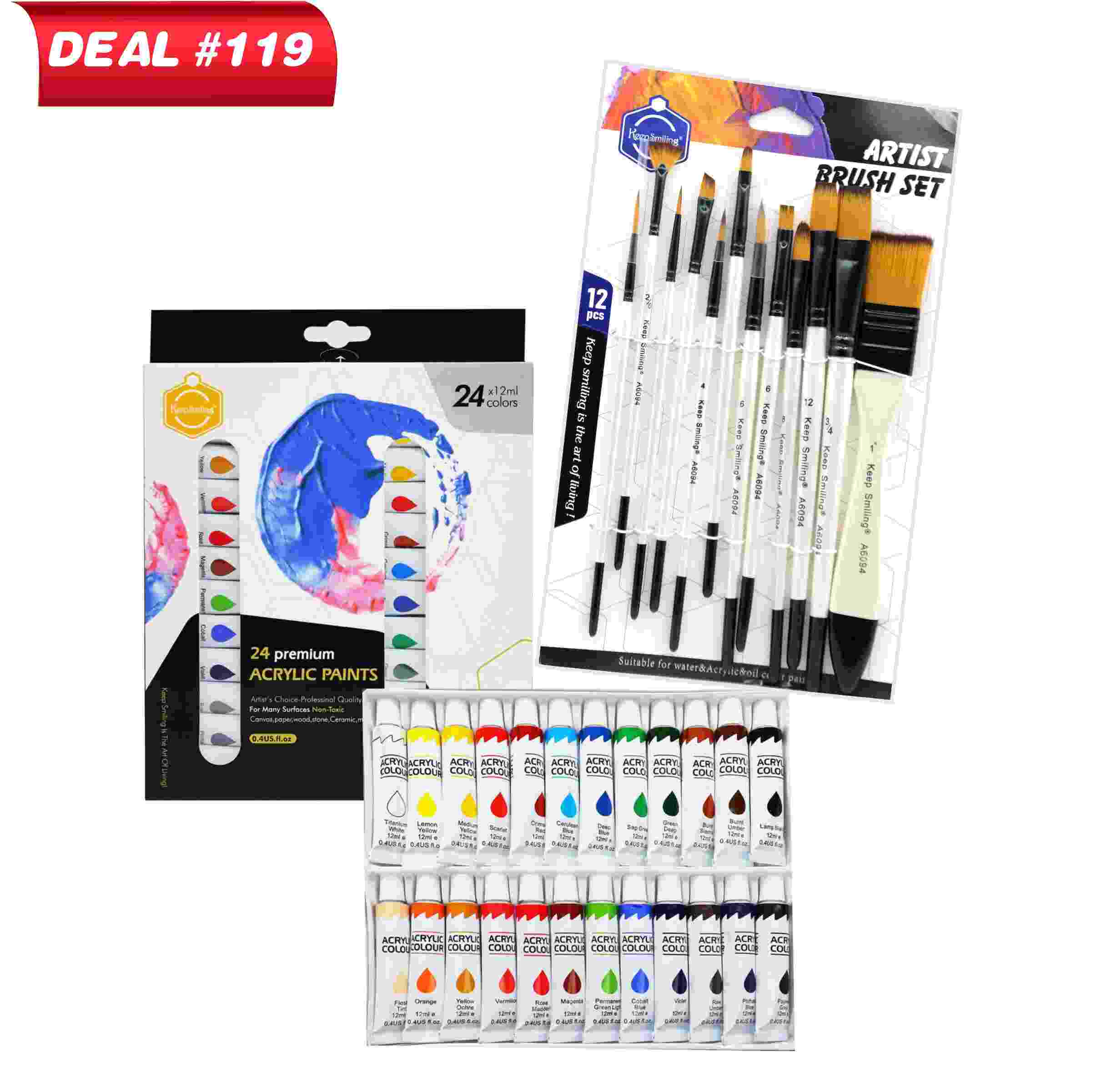 Buy Now Acrylic Kit For Beginners, Deal No.119