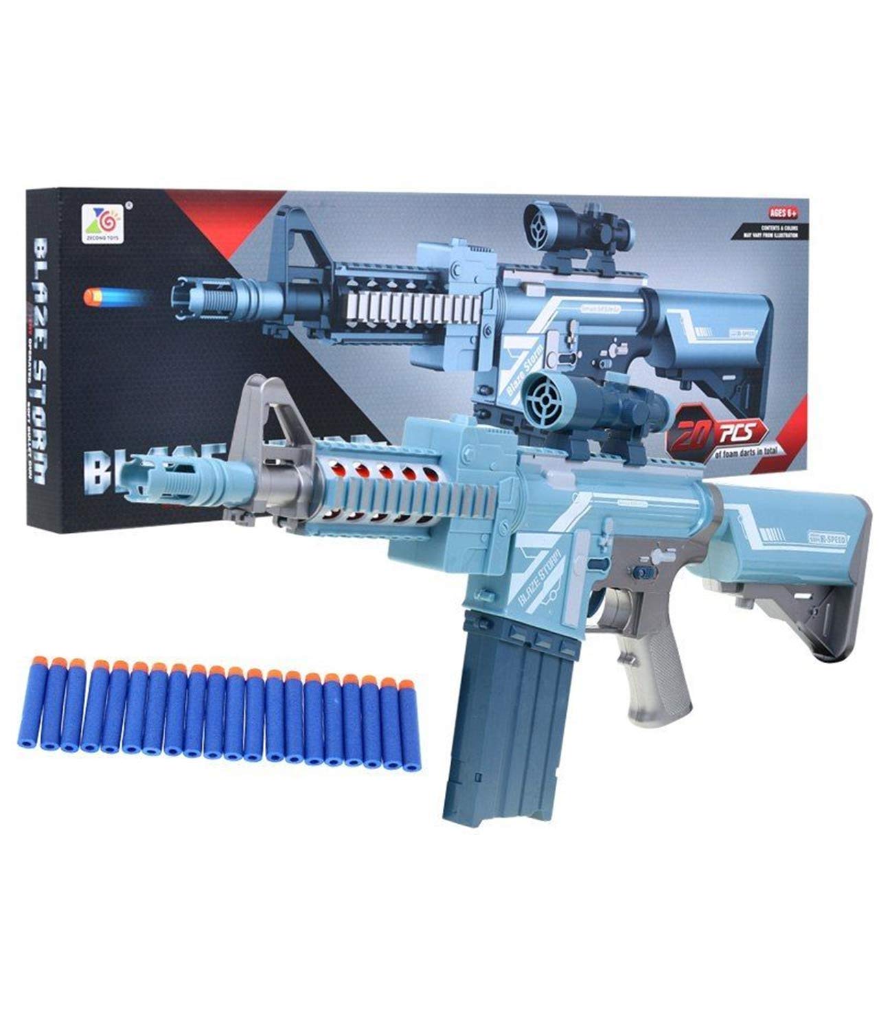 Buy Blaze Storm Battery Operated Soft Bullet Gun Online
