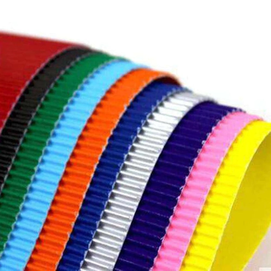 Buy Now Corrugated Craft Paper Mixed Color Sheets