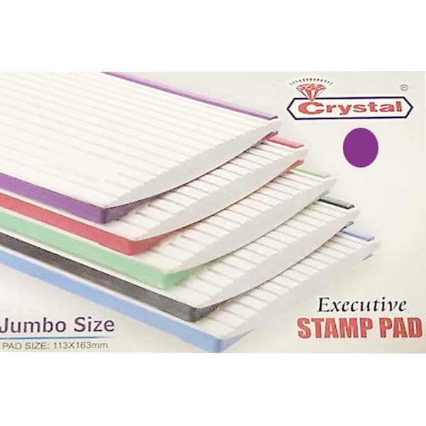 Buy Now Crystal Executive Stamp Pad Jumbo Size