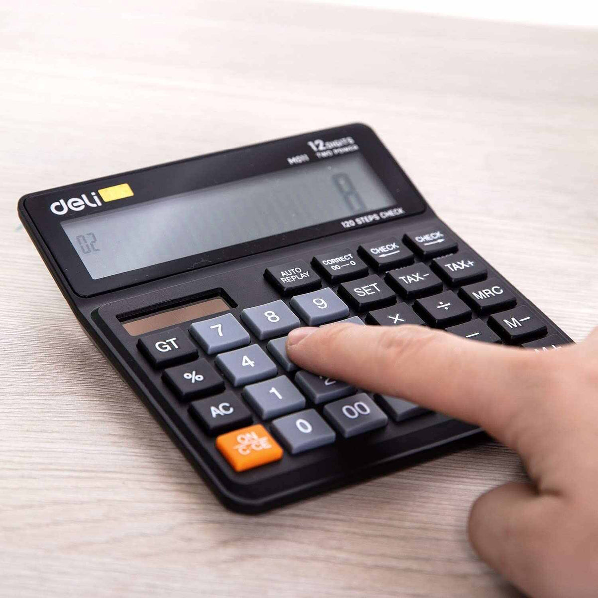 Buy Now Deli 12 Digits Desktop Calculator EM01120