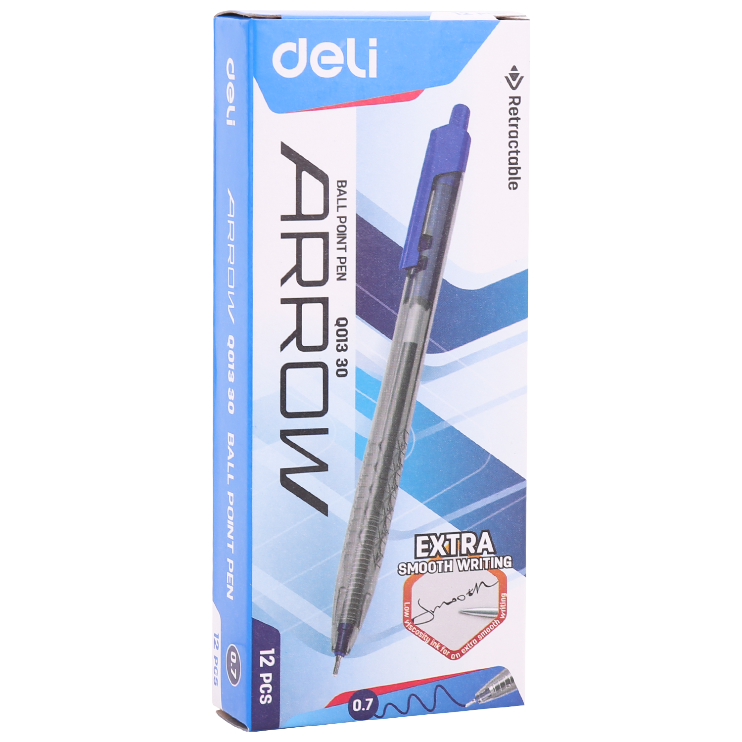Buy Now Deli Office Ballpoint Pen 0.7mm Blue