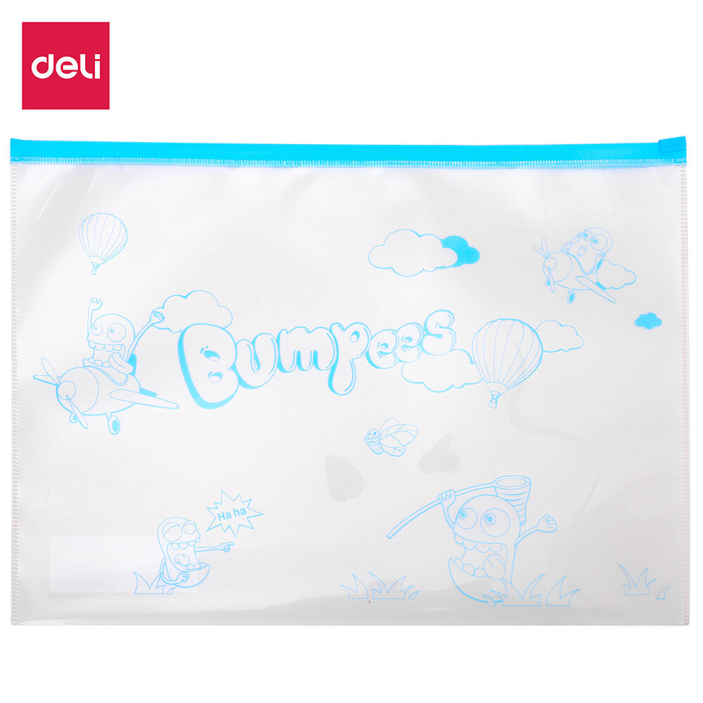 Buy Now - Deli Bumpees Zip Bag A4 E70102