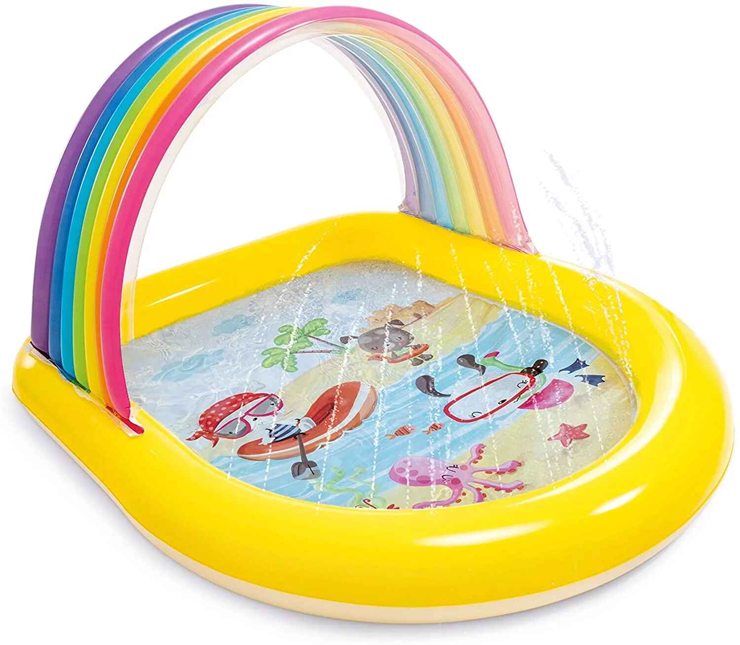 Buy Now Intex Rainbow Arch Spray Pool 58" x 51" x 34"
