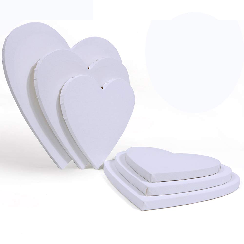 Buy Now Superb Board Heart Shape Artist Canvas Board