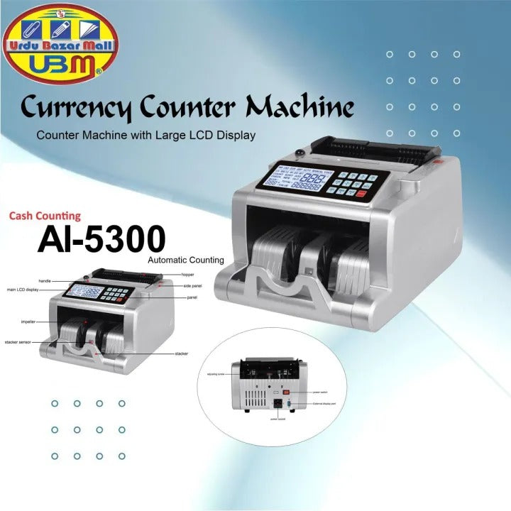 Buy Now UV Detector Money Counting Machine Al-5300