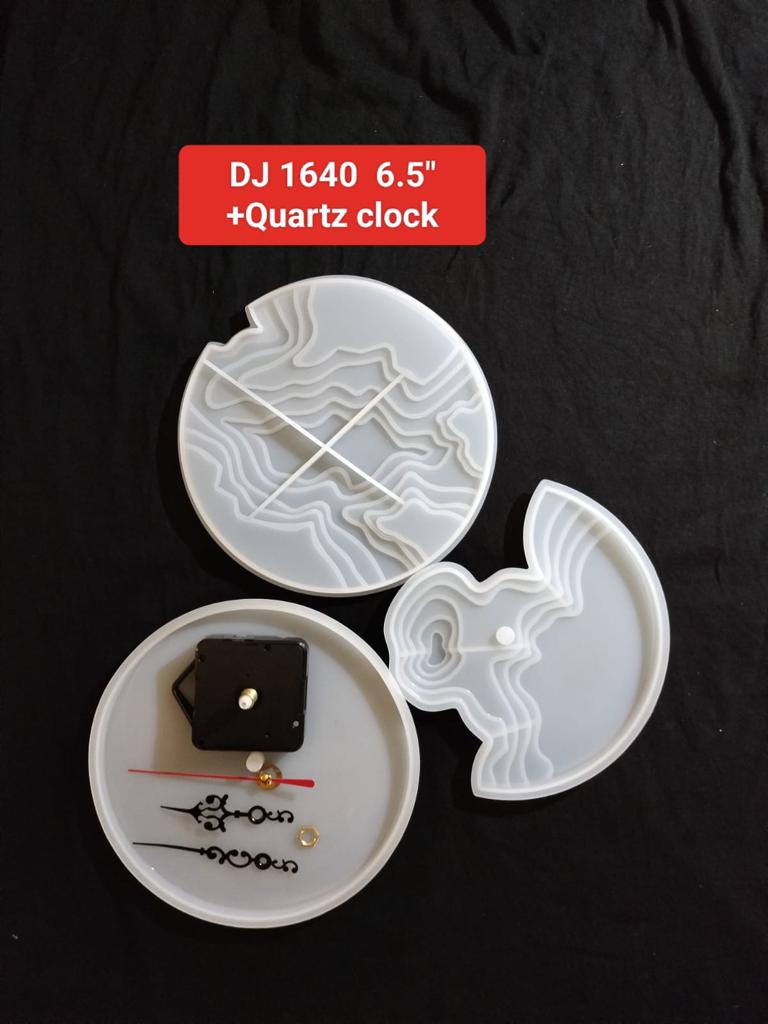 Buy Now Clock Resin Mold, DIY Wall Clock Mold 6.5''