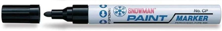 Buy Now Snowman Paint Marker Round Tip 1pc