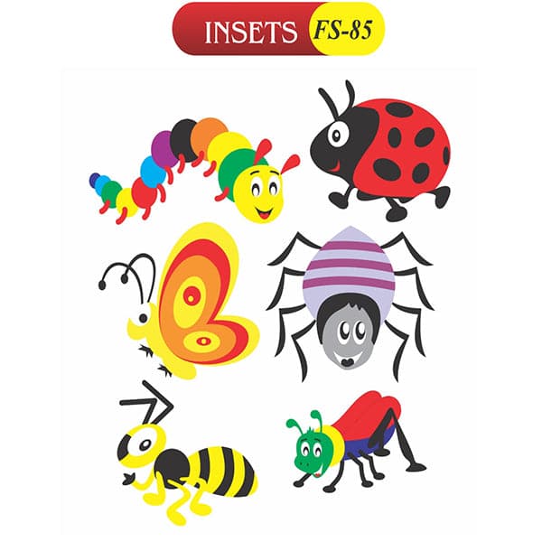 Buy Now Kids Learning Educational Foam Wall Insects