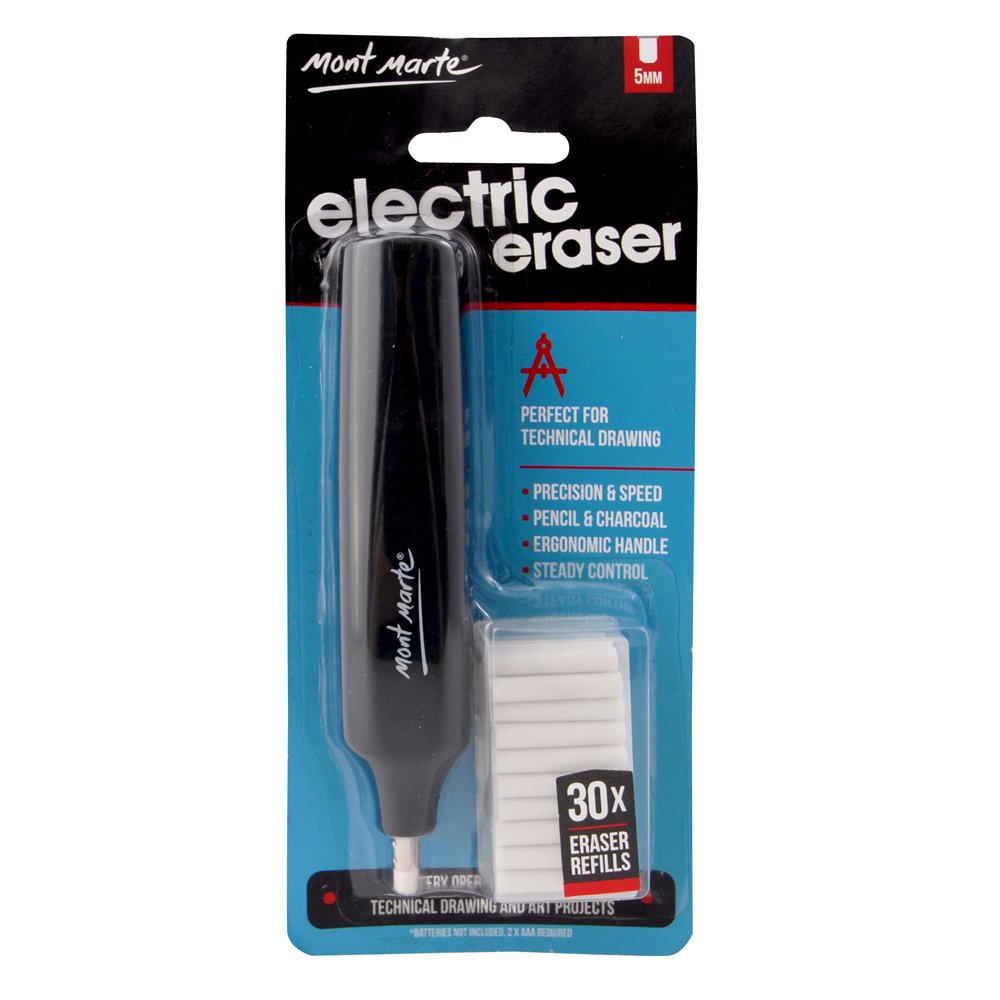 Buy Now Mont Marte Electric Eraser With 30 Refills
