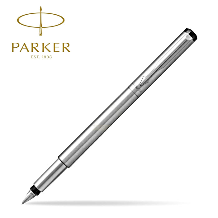 Buy Now Parker Vector Fountain Pen Stainless Steel