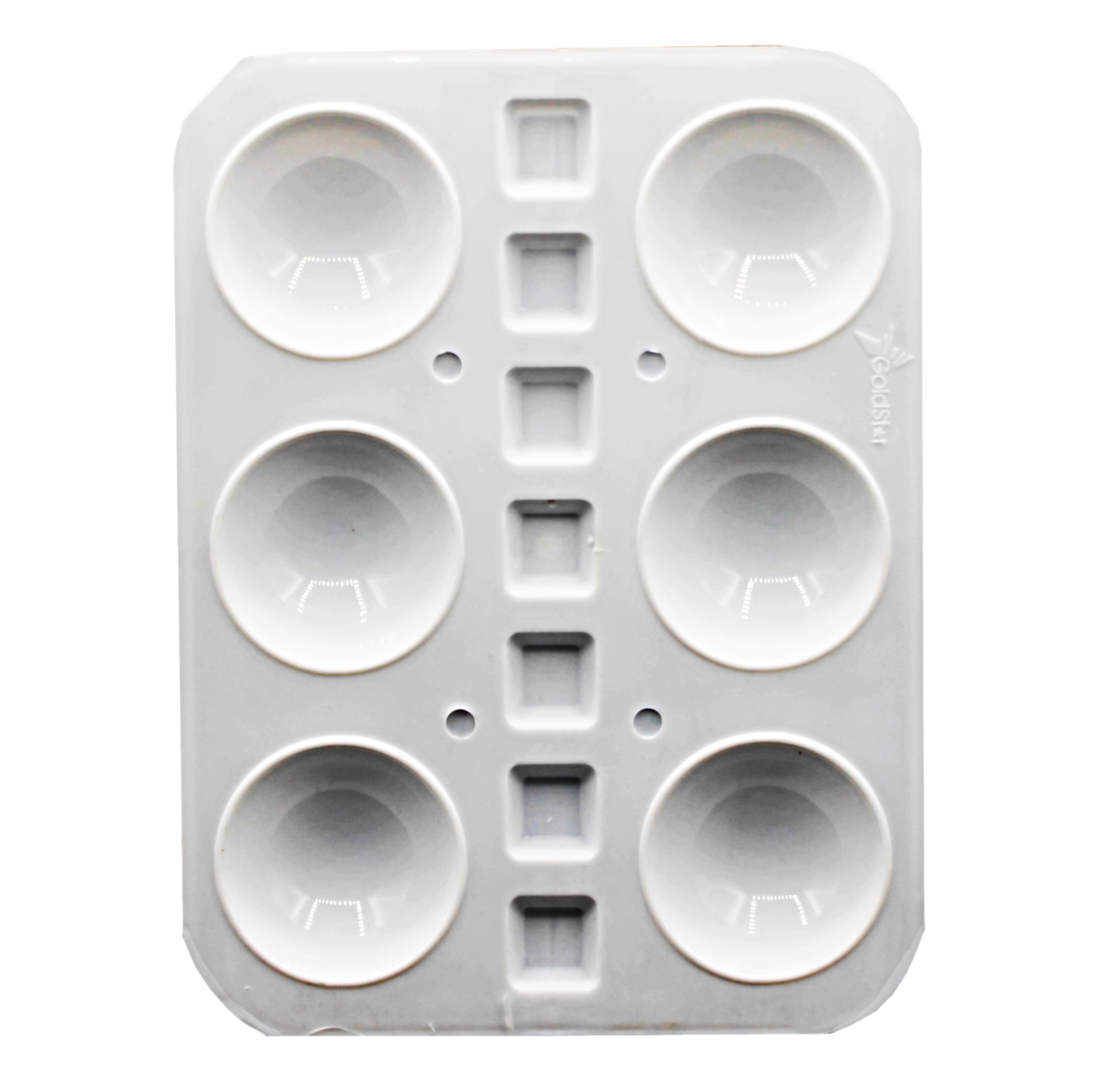 Buy Now Plastic Paint Palette 6 Pot Large