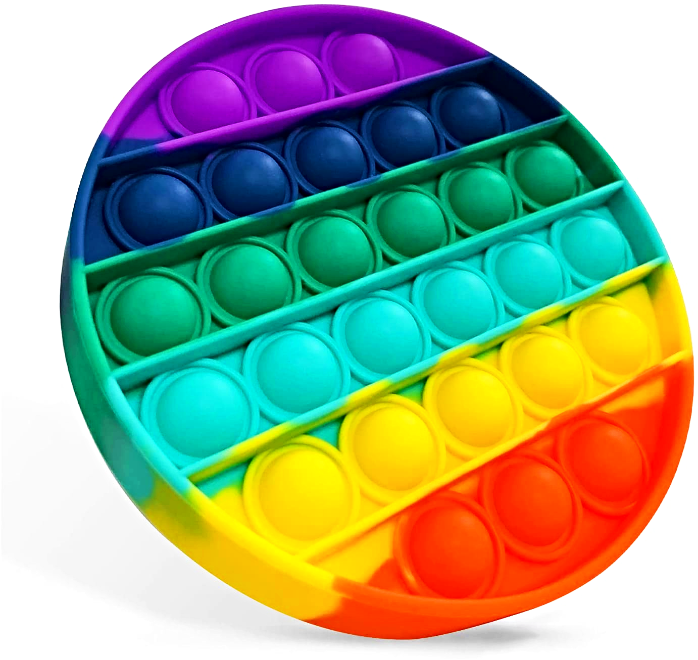 Buy Now Round Shape Silicone Push Popping Bubble