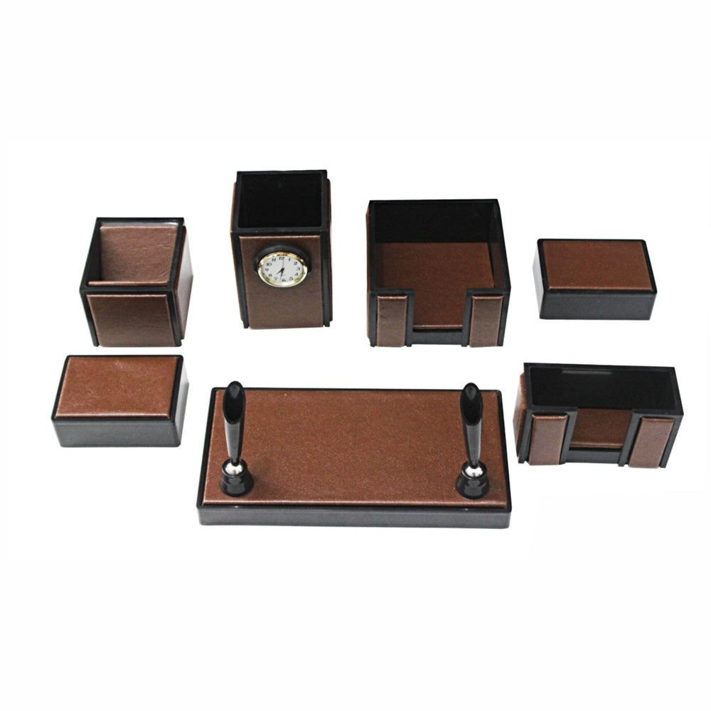 Shop Luxury Senator leather table set organizer Online In Pakistan