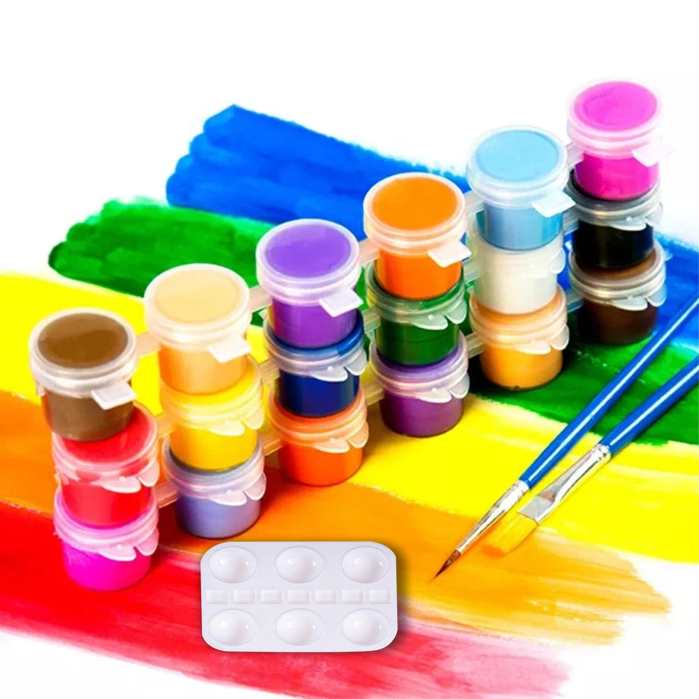 Buy Now Plastic Paint Palette 6 Pot Large